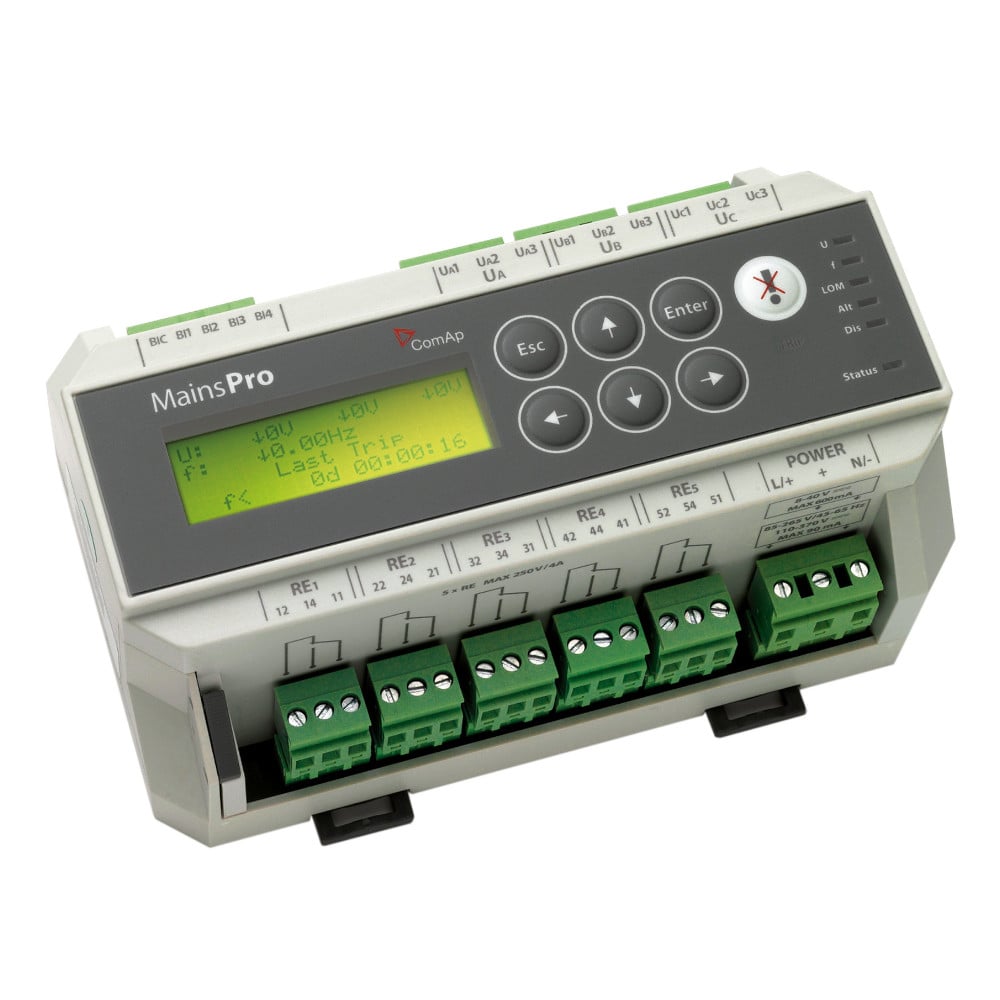 ComAp Mains Protection Relay, ComAp MainsPro G99 | Alternergy